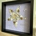 The Button Star, Button Framed Art, Star Theme Decor, Button Art Star ...