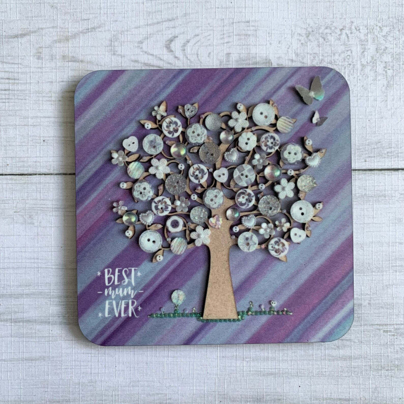 PRINTED Individual Mum Coasters Love You Mummy Coaster New | Etsy UK