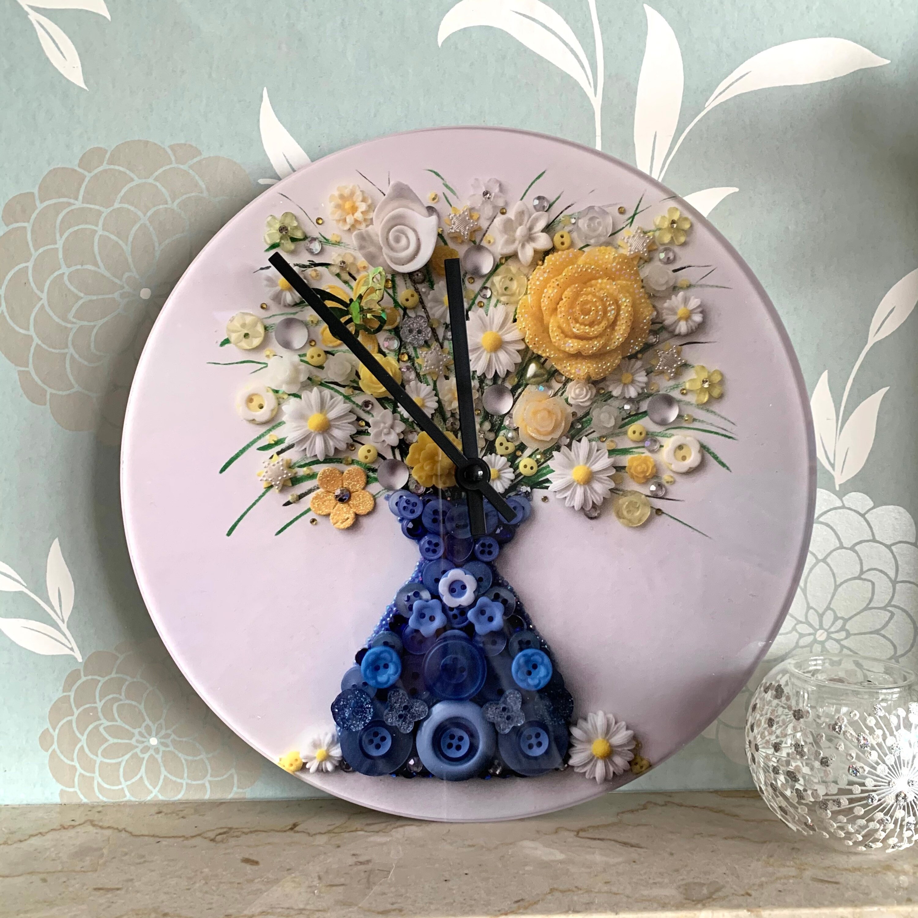 Large Acrylic Clock - Etsy UK