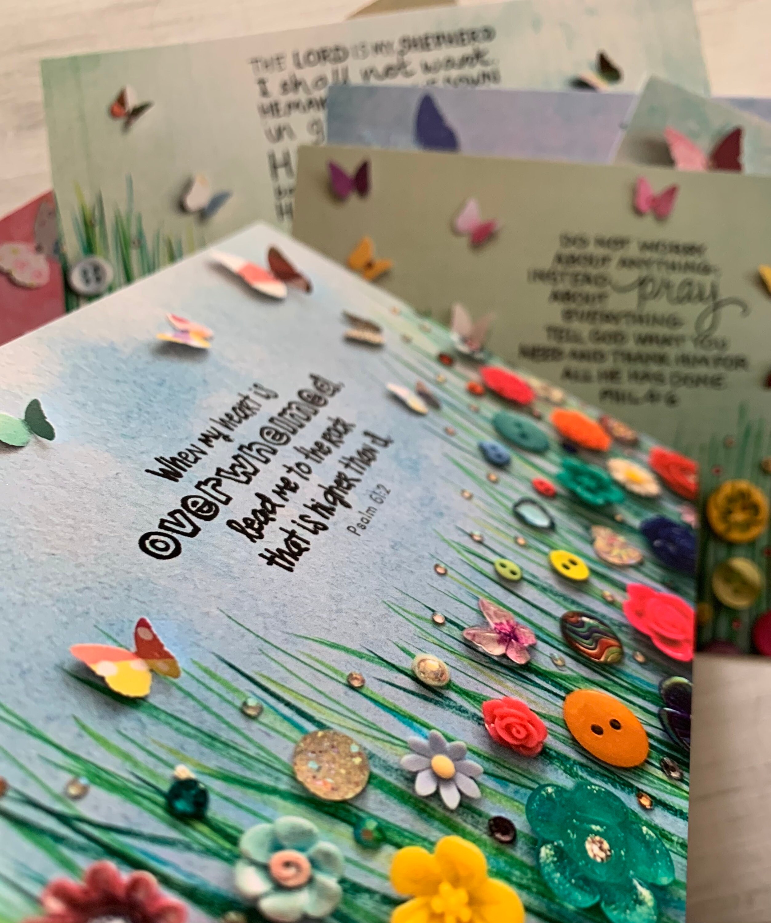 Set of 6 Bible Verse Postcards PRINTED Postcard Pack - Etsy UK