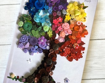 PRINTED Individual Bible Verse 2024 Diary, Hardcover Diary, Week to 2 ...