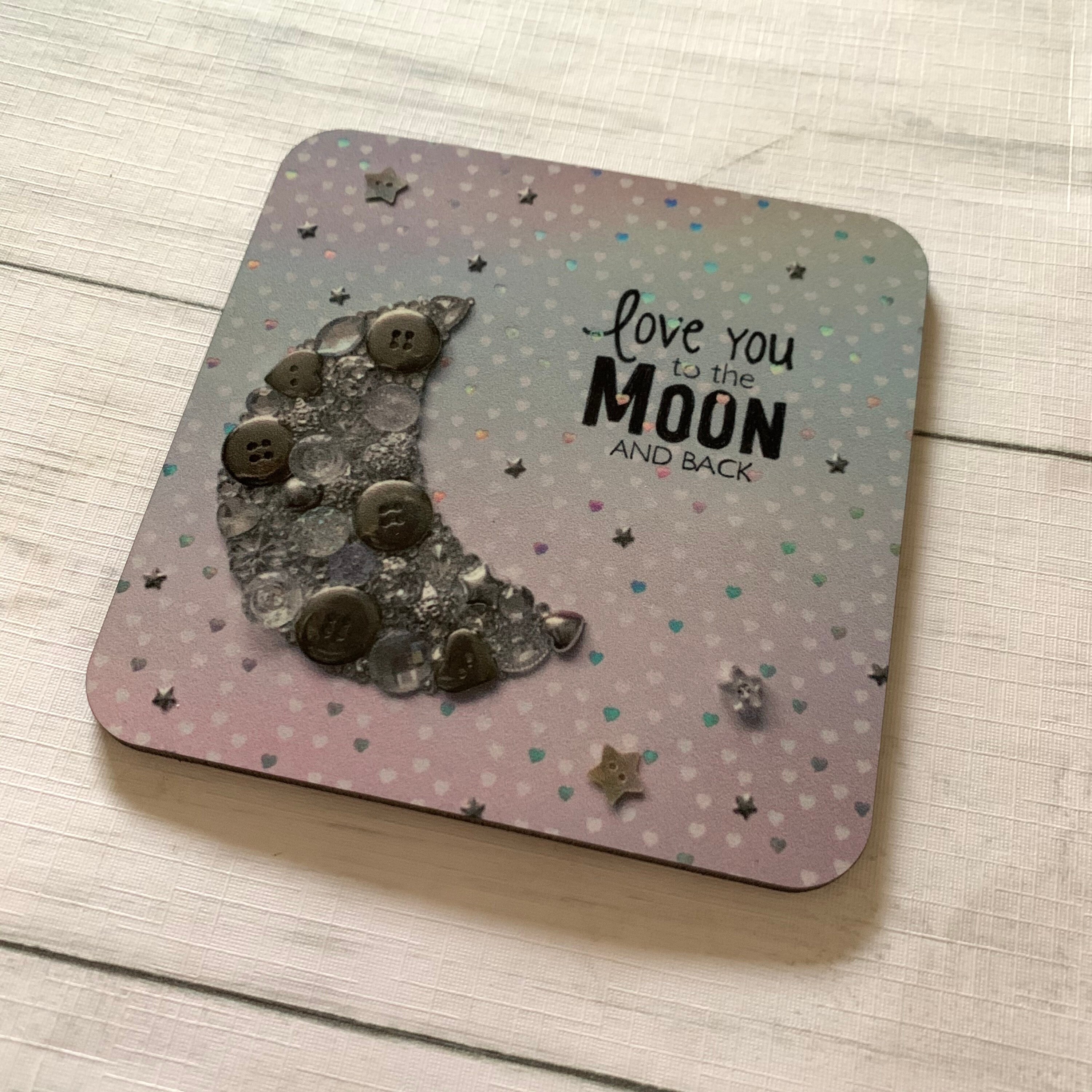 PRINTED Individual Cute Coasters, Quote Coasters, New Home Gift ...