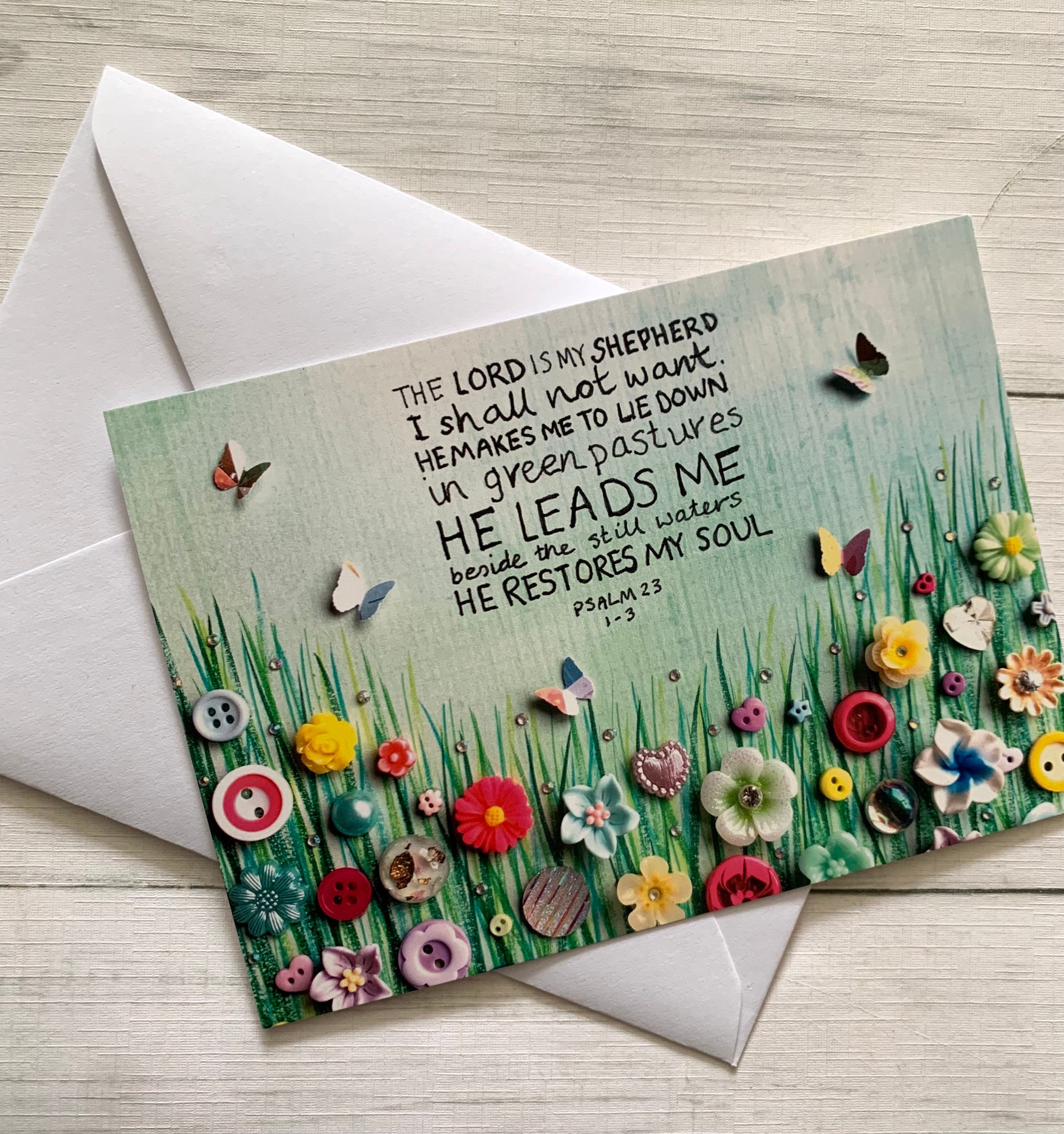 Set of 6 Bible Verse Postcards, PRINTED (not 3D) Postcard Pack ...