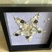 The Button Star, Button Framed Art, Star Theme Decor, Button Art Star ...