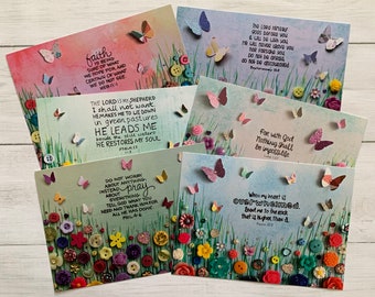 Bible Verse Postcard - Etsy