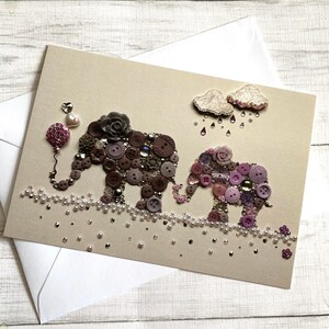 Set of 4 PRINTED Elephant Postcards, Elephant Postcard Pack, Printed ...