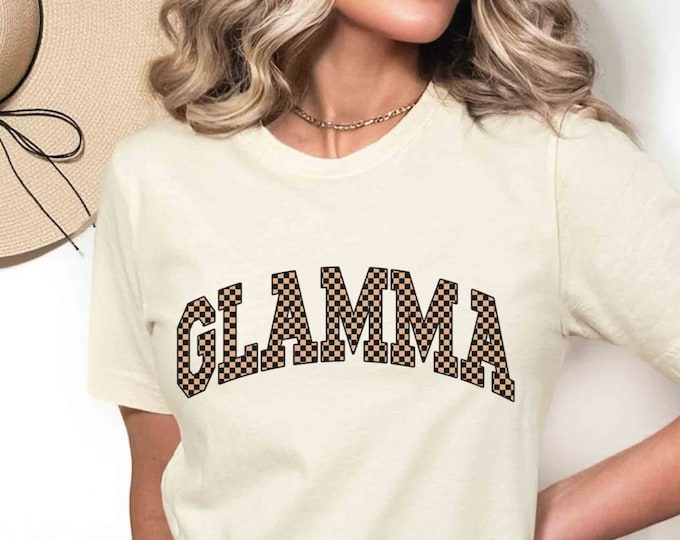 Glamma Shirt, Gift for Mother's Day, Grandma Shirt, Gift for Grandma ...