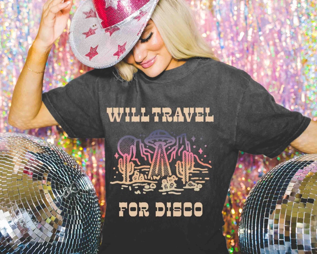 Disco Bachelorette Party Comfort Colors Shirt, Western Boho Cowgirl ...