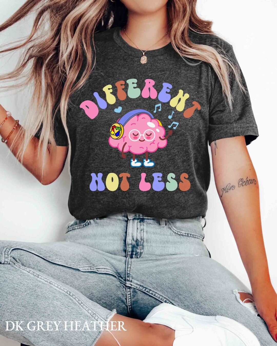 Different Not Less, Autism Awareness Shirt, Neurodiversity, Autism ...
