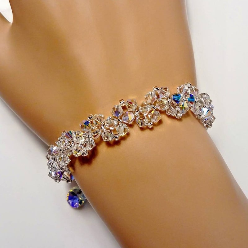 Crystal Bracelet - Etsy