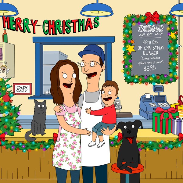 Custom Bobs Burgers Portrait - Etsy