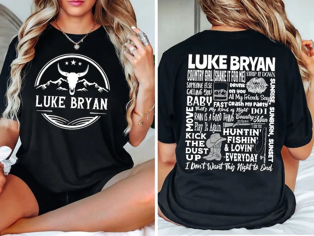 Luke Bryan Concert Shirts 2021 at Amy Browning blog