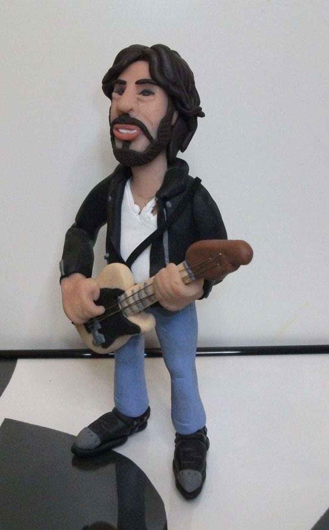 Bruce Springsteen Figurine,rock Star Doll, Miniature Sculpture,hand ...