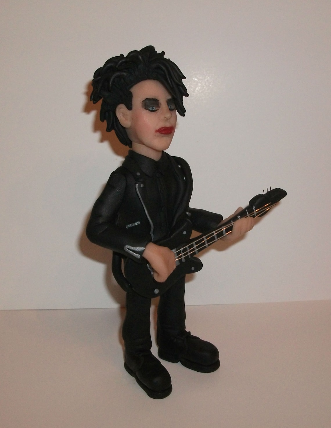 Robert Smith Figurine, the Cure, Rock Star Doll, Miniature Sculpture ...