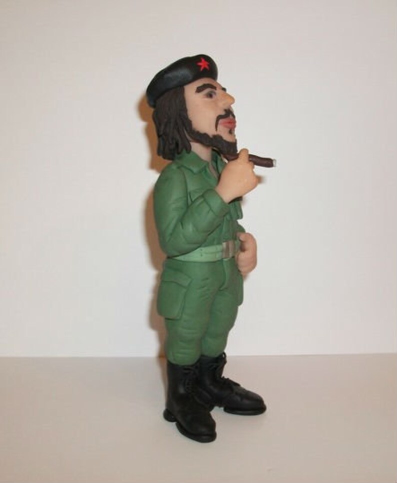 Che Guevara Figurine - Iconic Revolutionary Doll , Miniature Sculpture ...