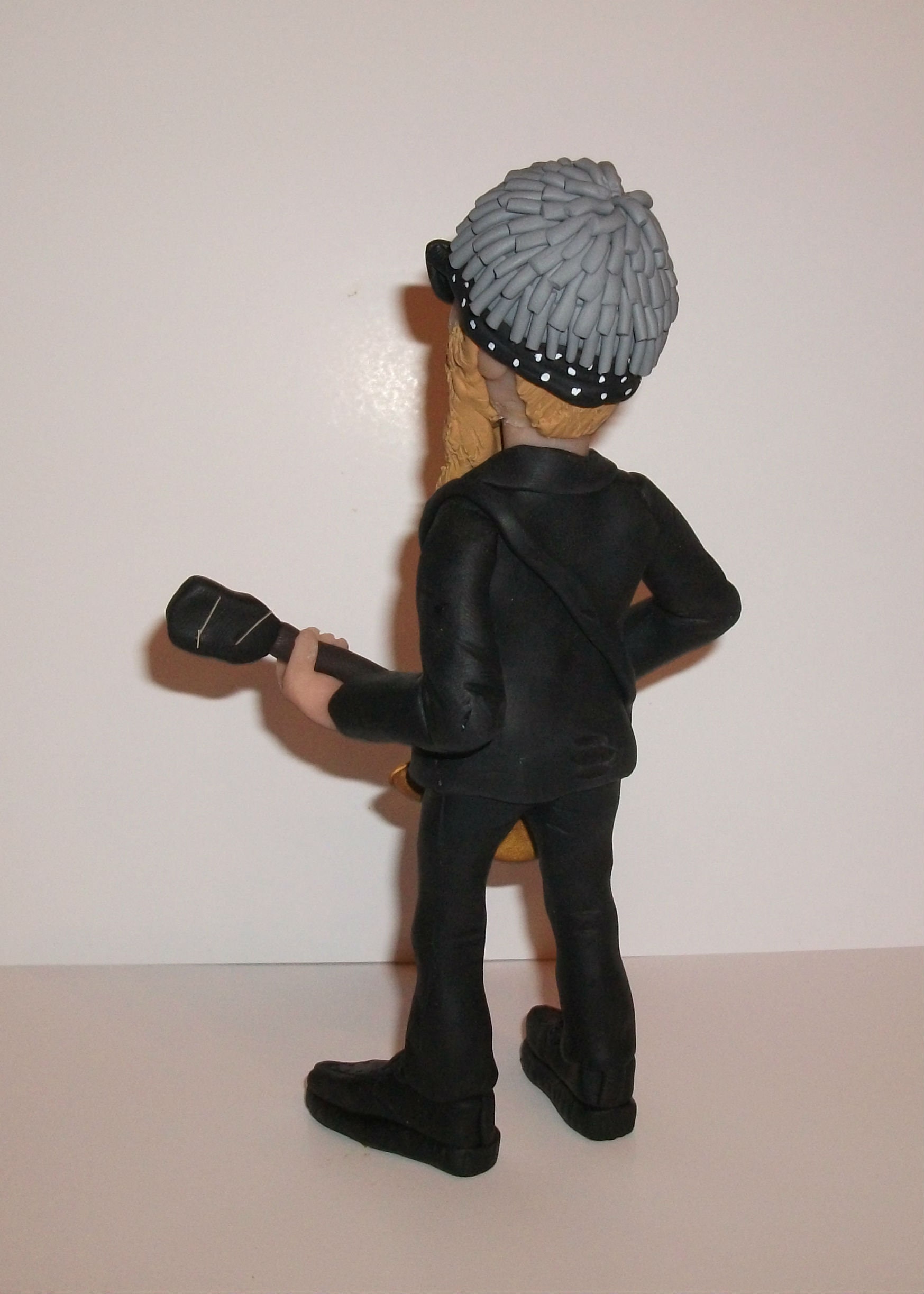 Billy Gibbons Figurine, ZZ Top,rock Star Doll, Miniature Sculpture,hand ...