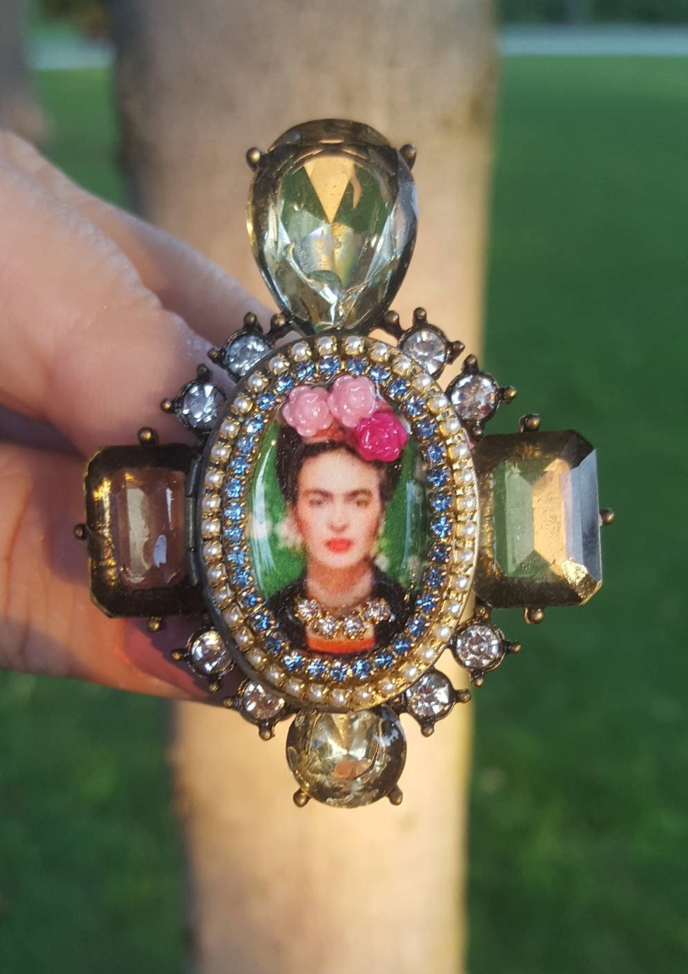 Dramatic Ring Frida Kahlo Ring Bohemian Ring Unique Poison - Etsy