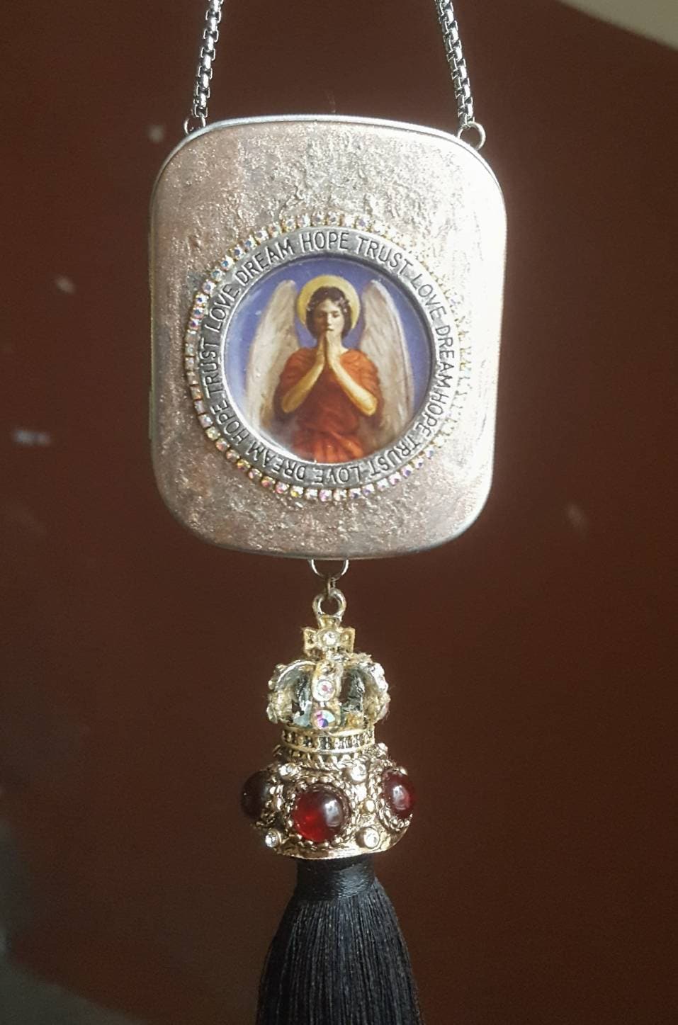 Unique Tiny Virgin Mary Shrine, Mini Altoid Altar, One-of- A- Kind ...
