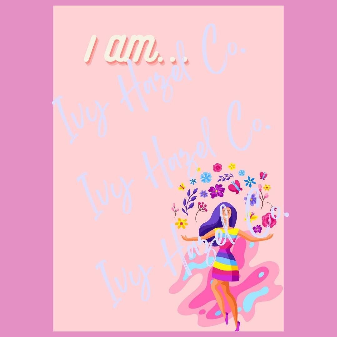 I AM Digital Download Print Notes to Do List Checklist Tracker ...