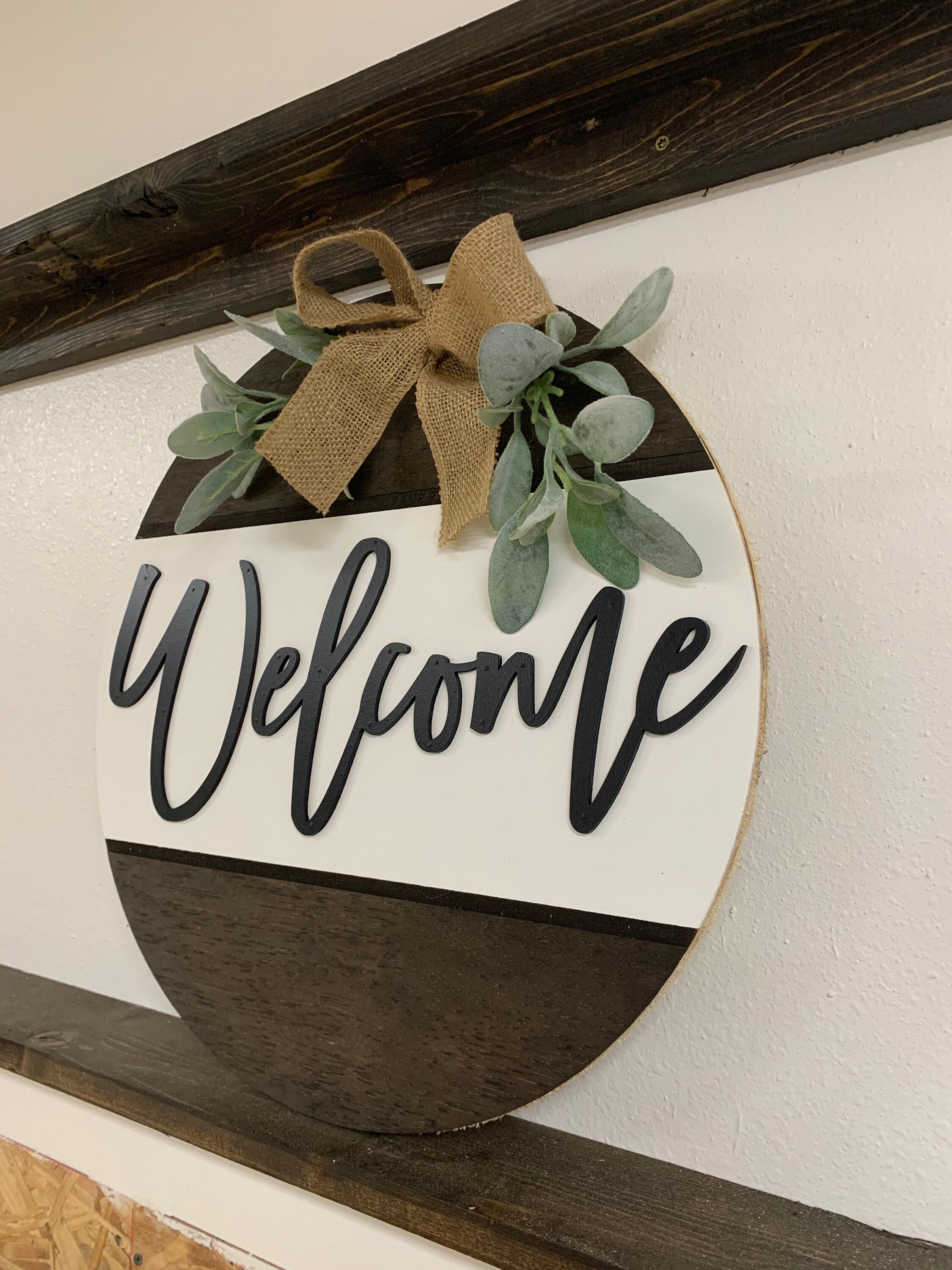 Welcome Door Hanger Door Sign Door Decoration Front Door | Etsy