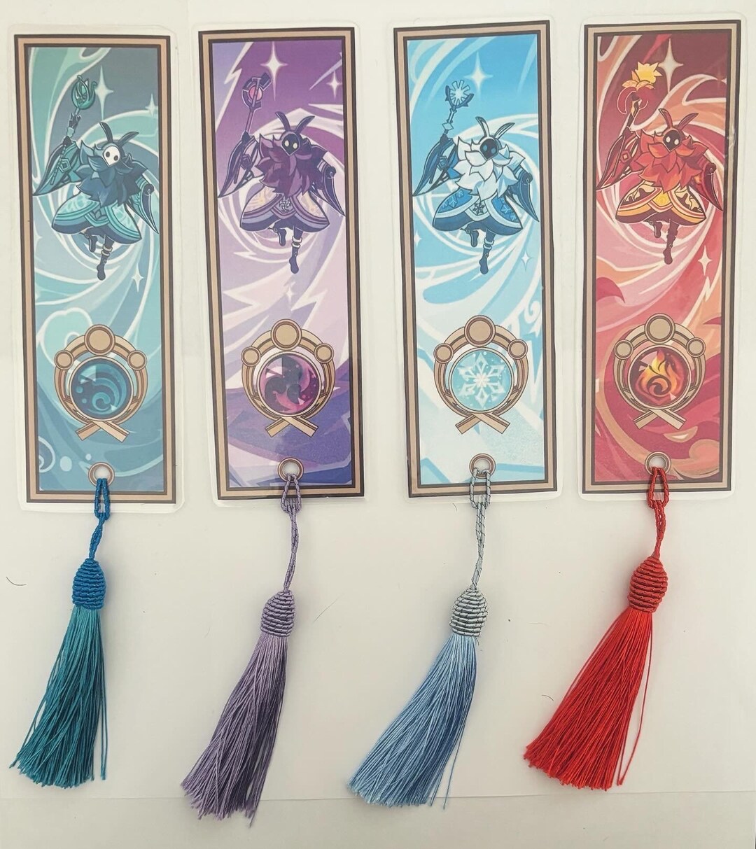 Genshin Impact Bookmarks - Etsy