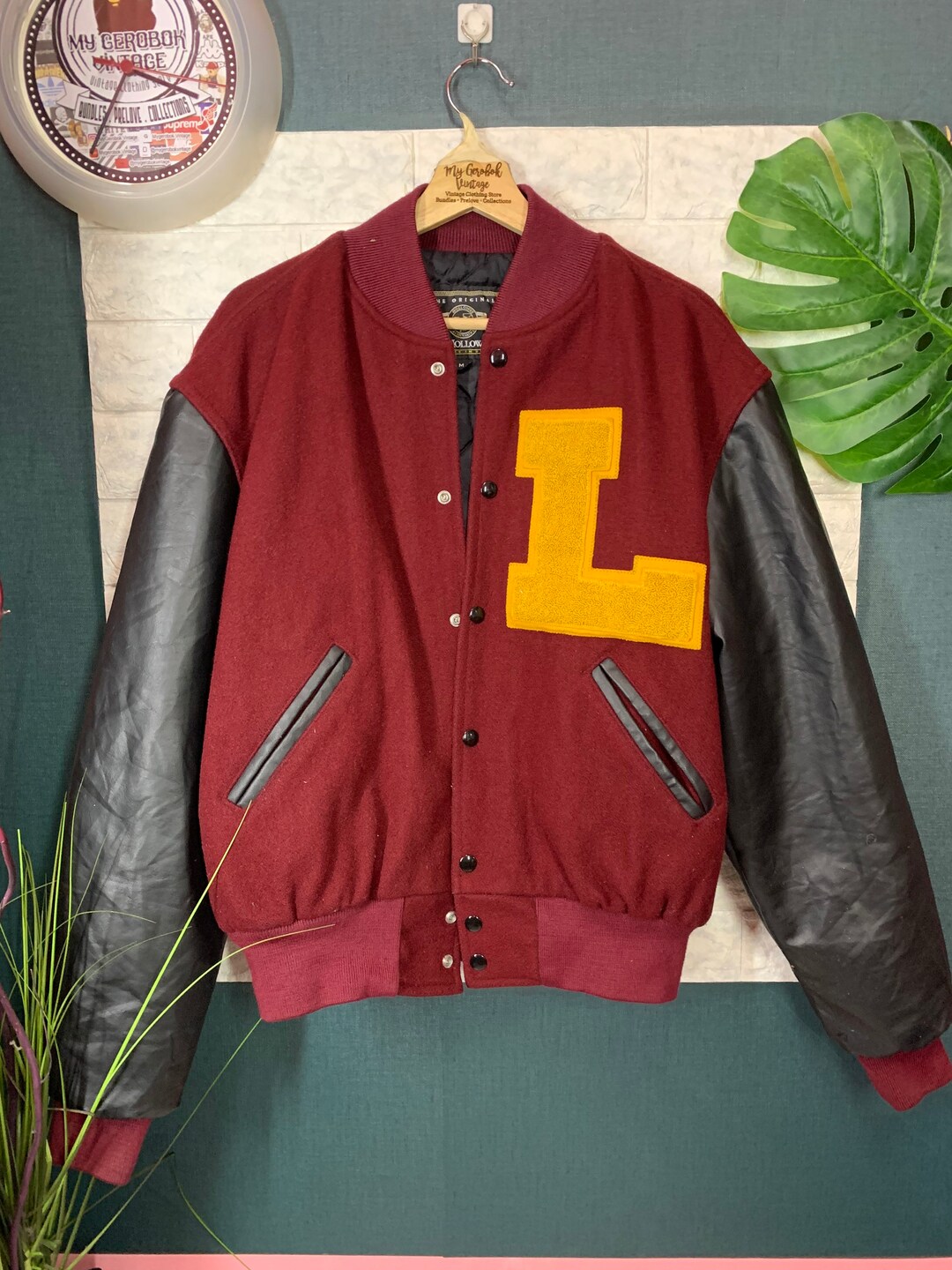 RARE!! Bomber Jacket Holloway - Etsy