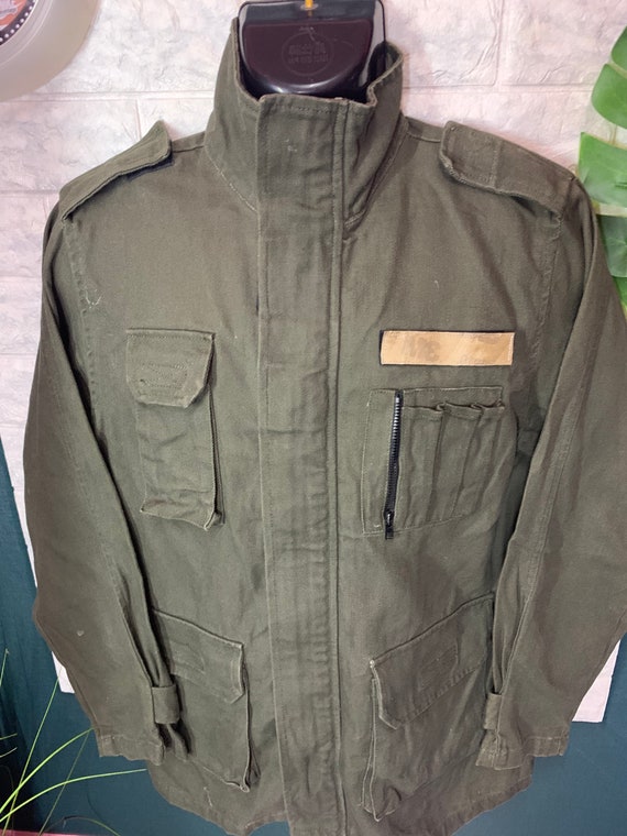RARE Jacket Army Military Nice Design - Gem