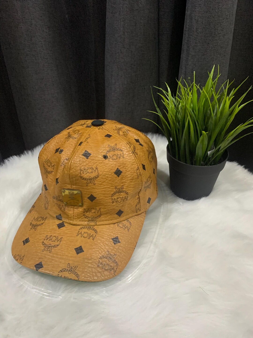 VINTAGE!! Caps MCM Monogram - Etsy