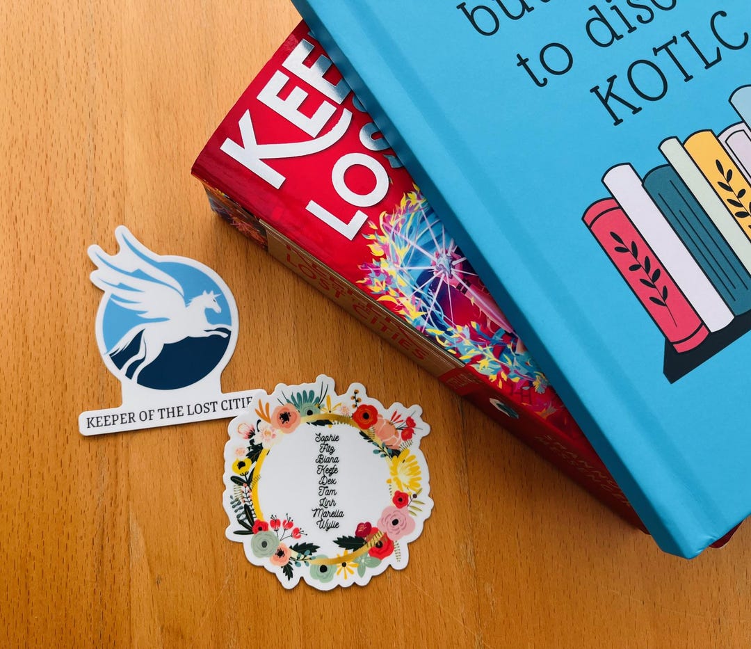 Keeper of the Lost Cities Stickers | Kindle Sticker | Reader Sticker ...