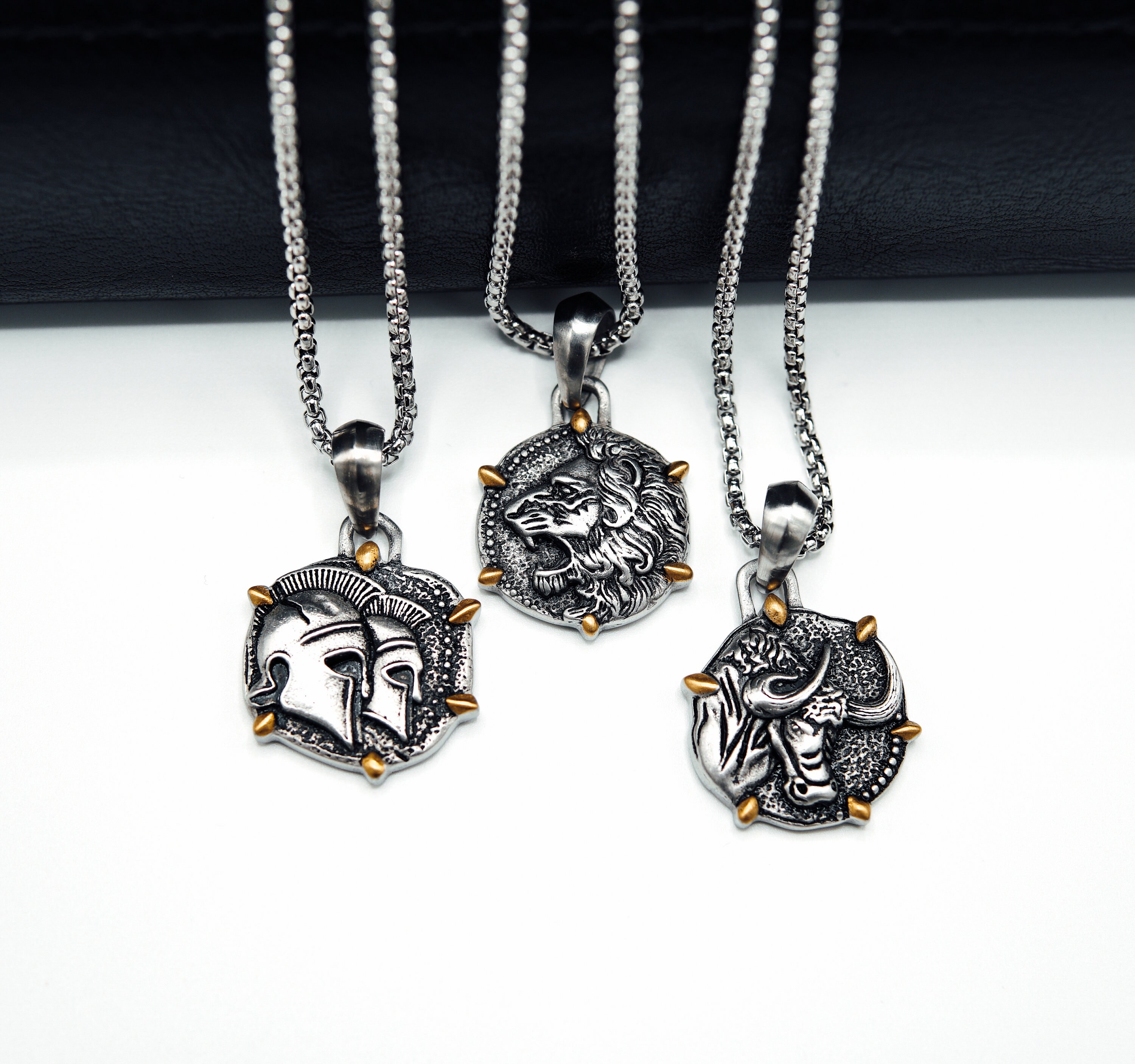 Silver Zodiac Necklace / Zodiac Sign Charm Horoscope / Men Women Chain ...