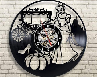 Cinderella clock | Etsy