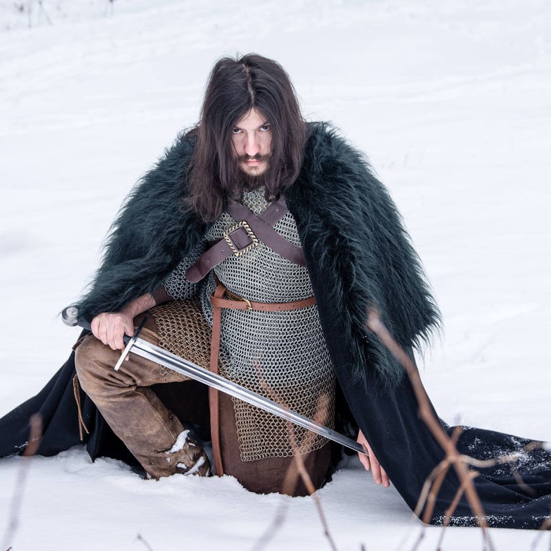 Viking Fur Mantle - Etsy