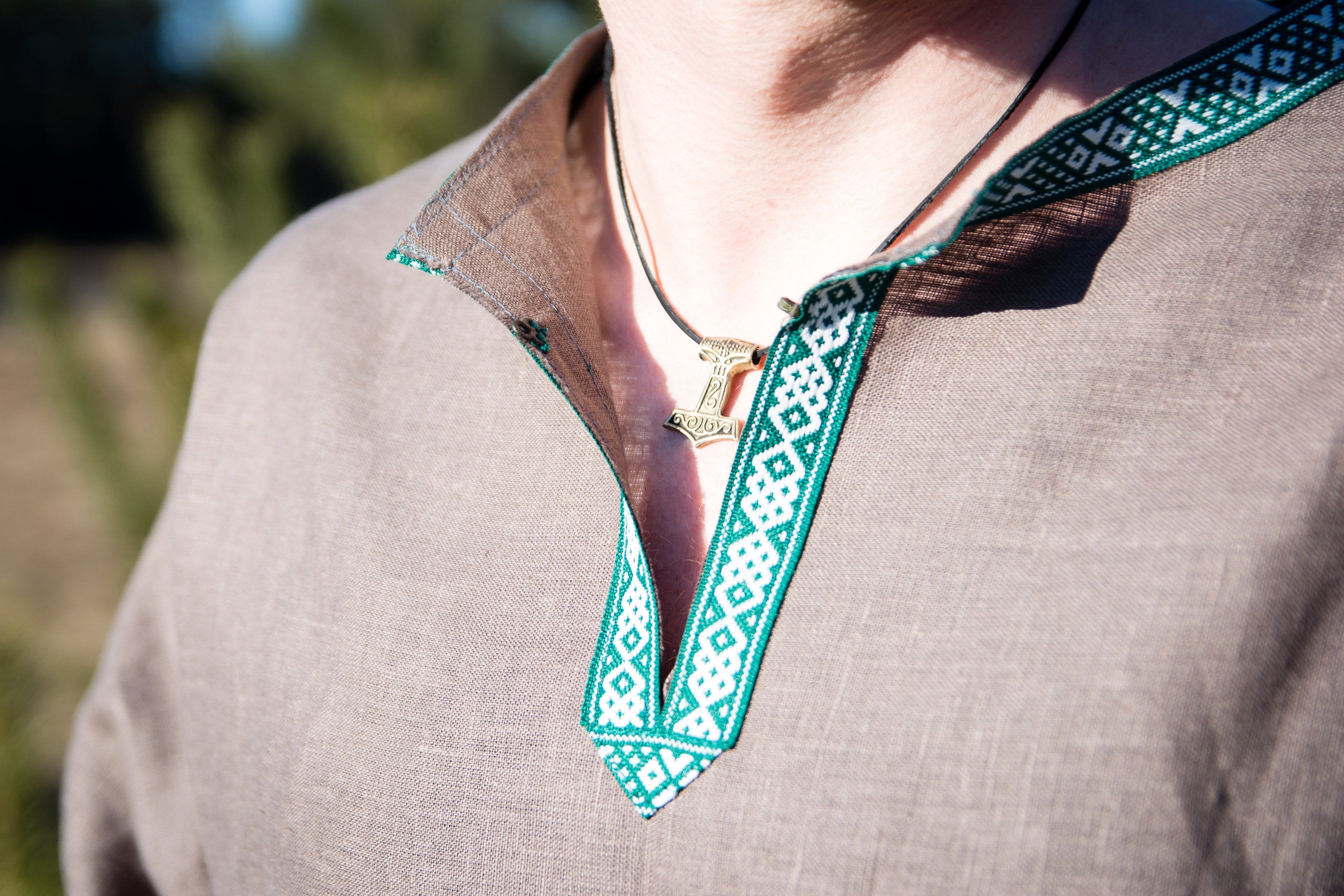 Medieval Linen Shirt Viking Tunic Celtic Shirt Historical - Etsy