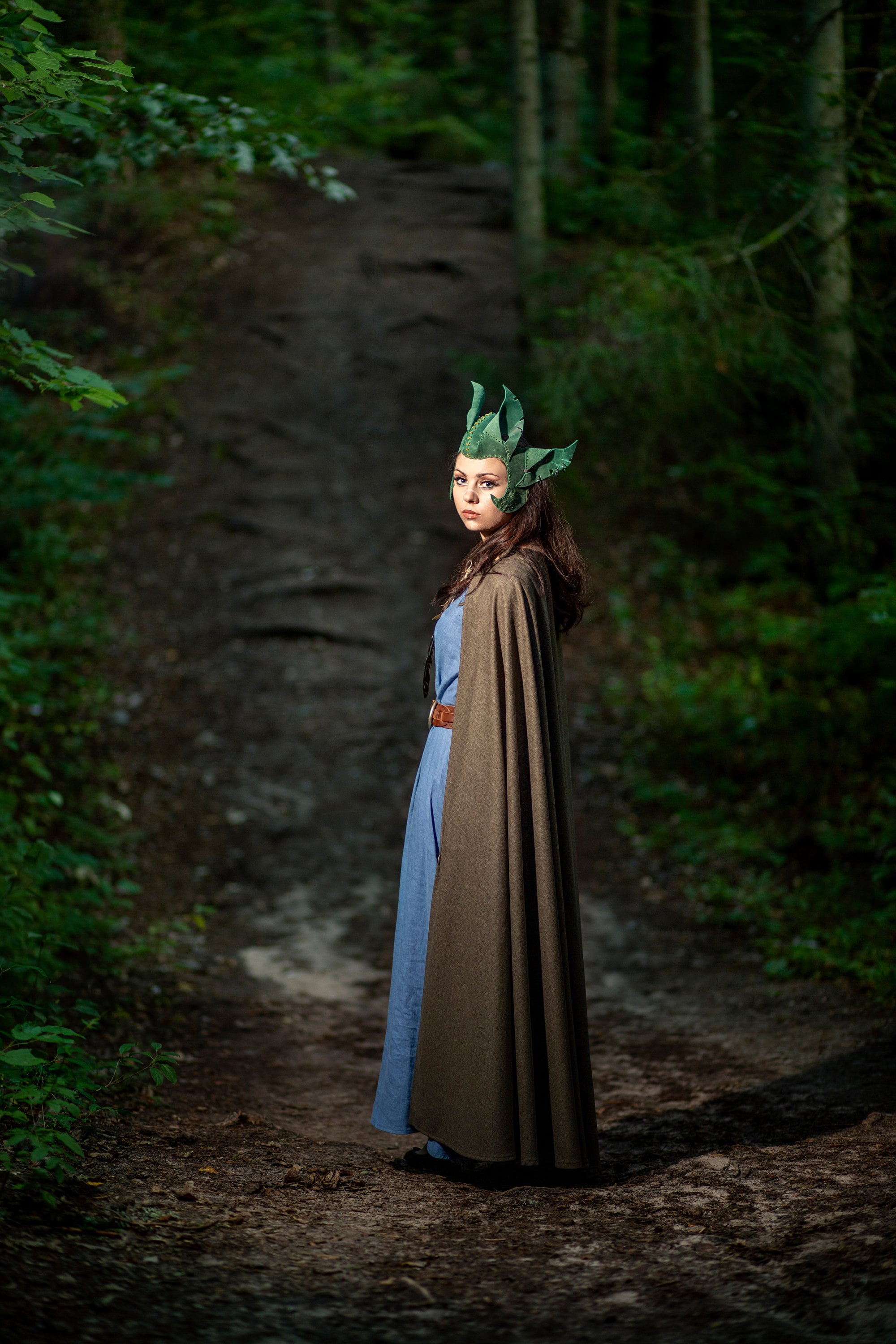 Medieval Hoodless Cape, Viking Cloak, Bridal Wedding Cape, Wicca Cloak ...