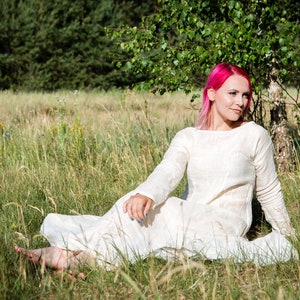 Medieval Linen Underdress, Viking Style Dress, Historical Chemise ...