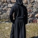 Hooded Monk Robe Medieval Robe Cultist Costume Priest - Etsy