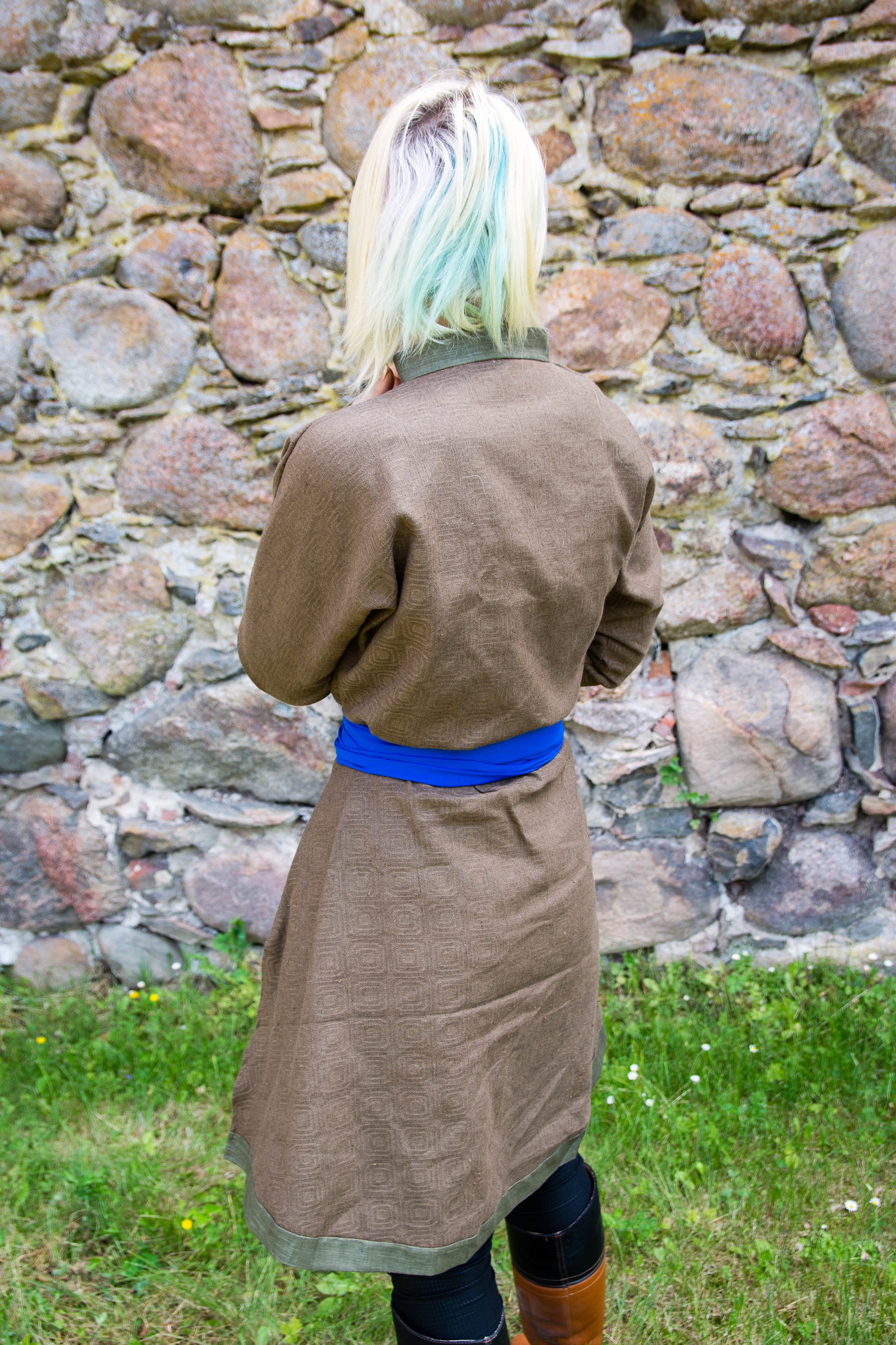 Mongolian Deel / Asian Historical Cotton Coat | Etsy