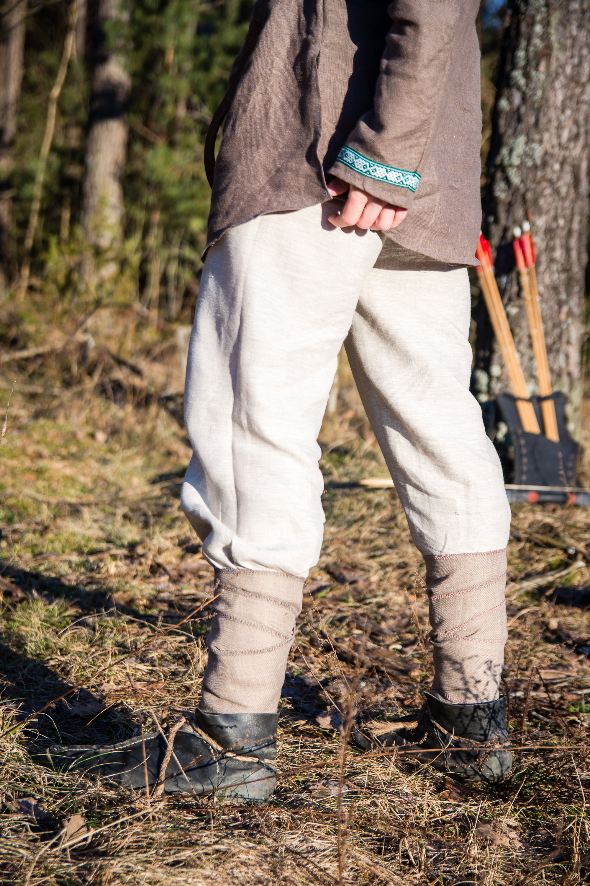 Medieval Linen Pants Viking Pants Celtic Pants Historical - Etsy