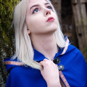Mystical Hooded Cloak - Elven Cape, Fantasy & Medieval Attire, Wizard ...