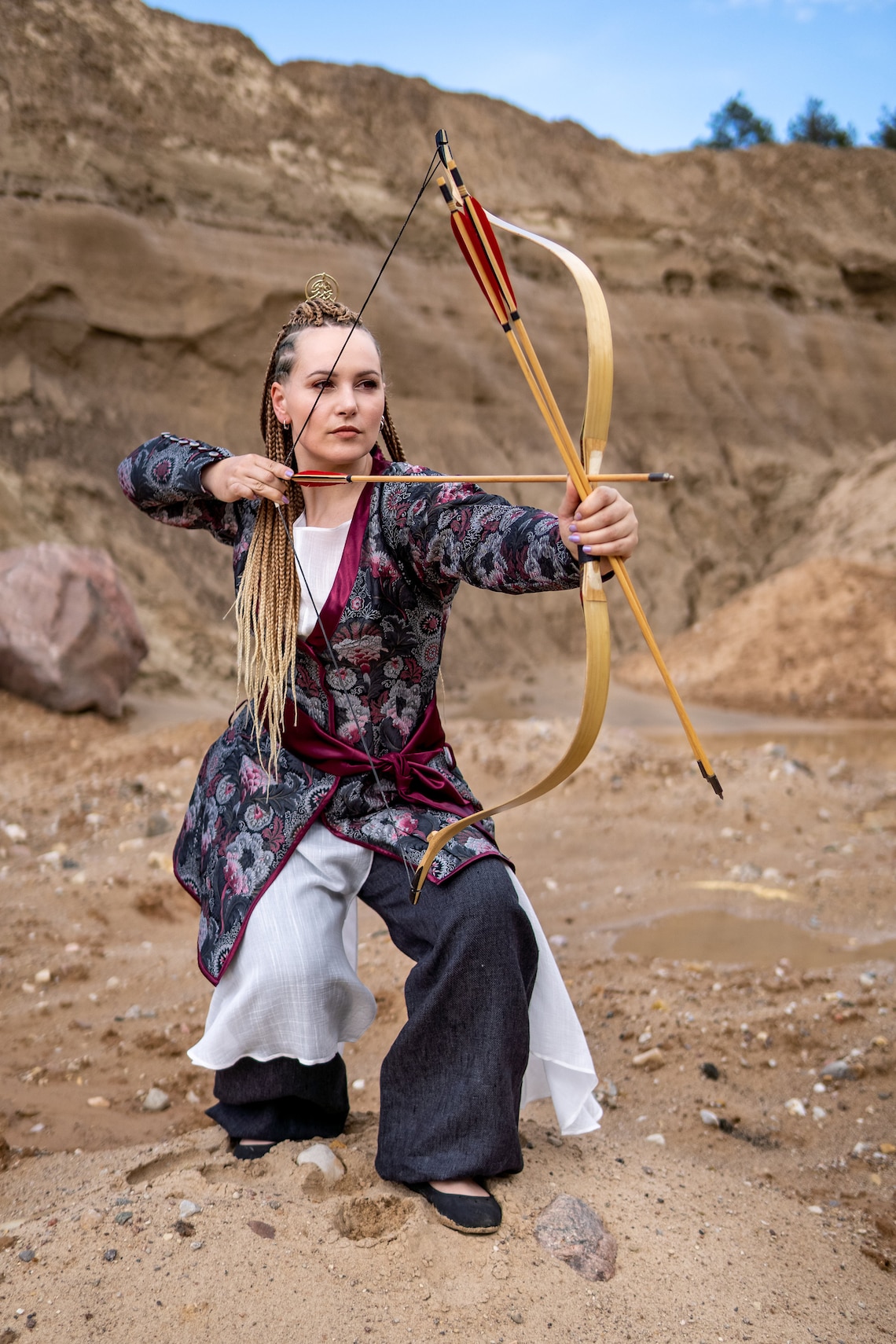 Traditional Persian Robe Historical Persian Costume Medieval | Etsy