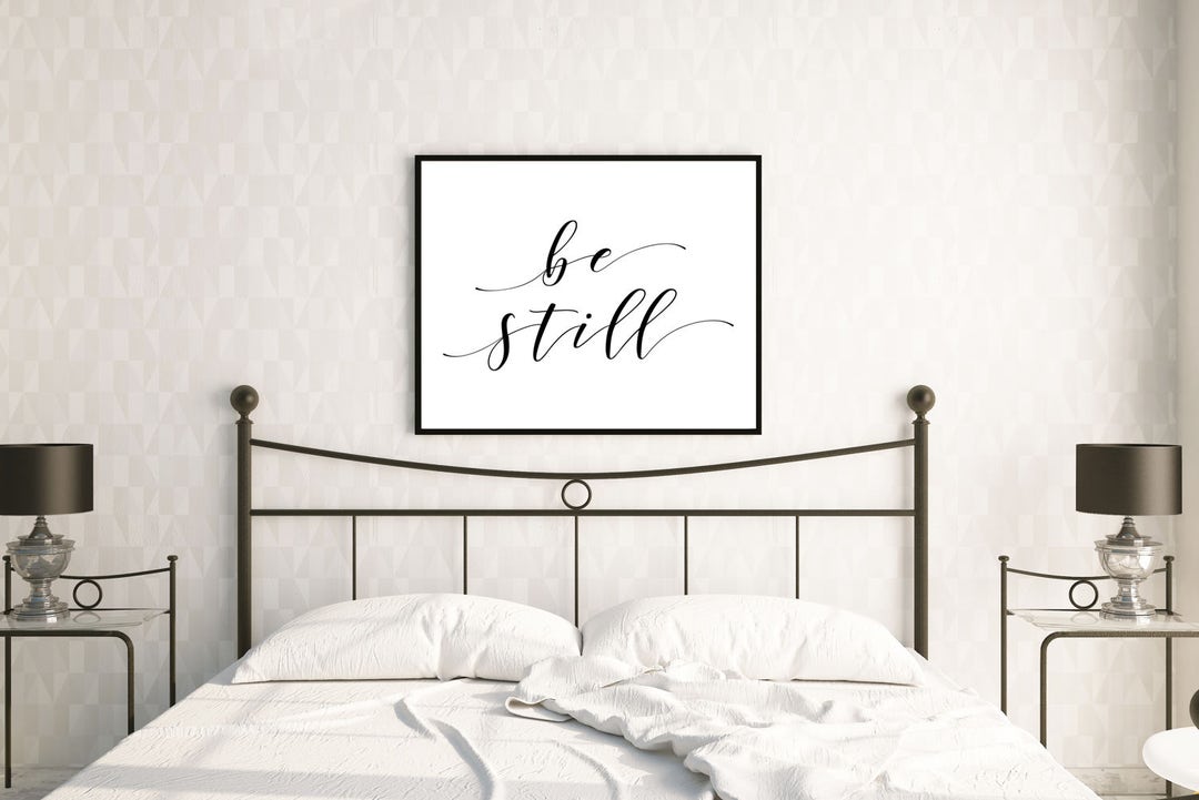 PRINTABLE - Be Still Poster Printable - Etsy