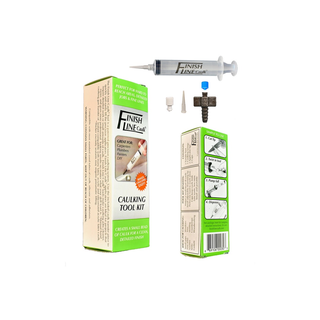 Finish Line Caulk Tool Precision Caulking System - Etsy