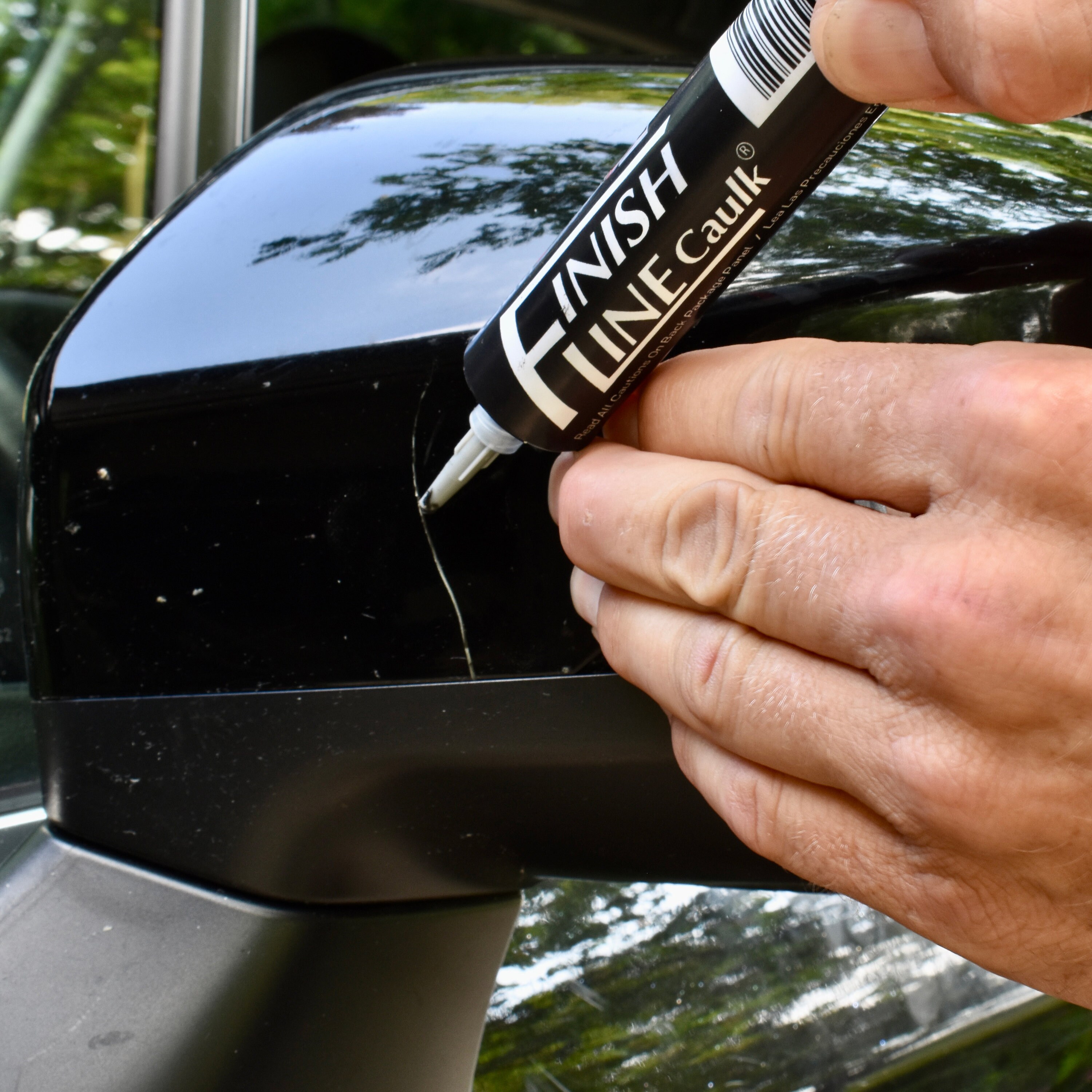 Finish Line Caulk 30 ML Caulking Syringes With Easy Grip Caps and 25 ...