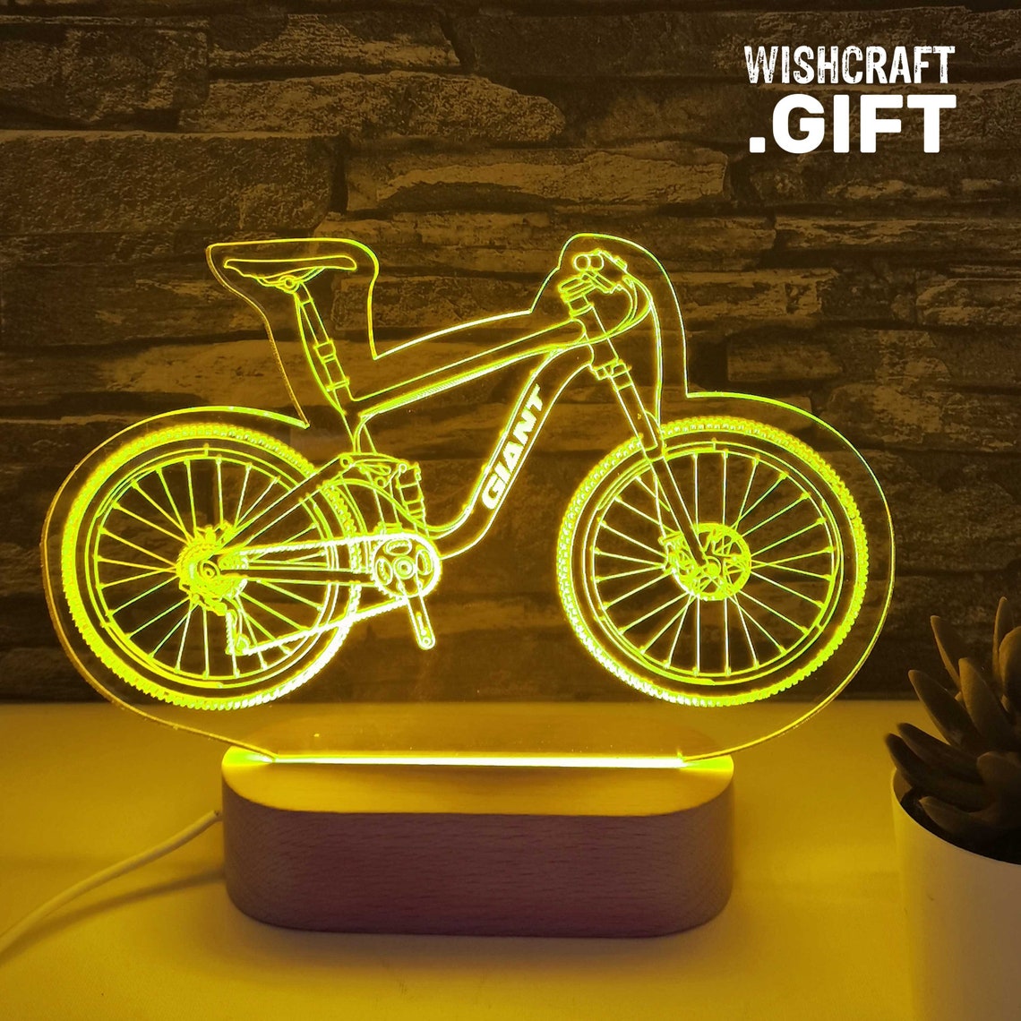 Bicycle LED Lamp Bike Lamp Sport Cycle Light Cyclist Gift | Etsy