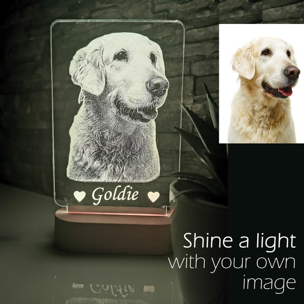 Golden Retriever Lamp - Etsy