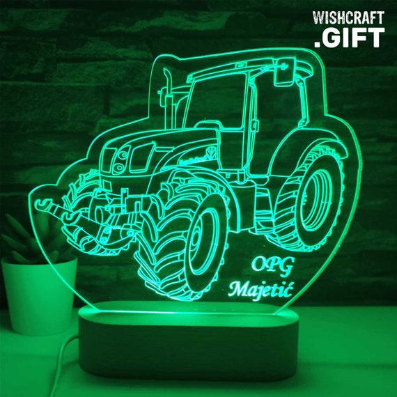 Tractor Lamp Tractor LED Lamp Tractor Gift Tractor Driver - Etsy Canada