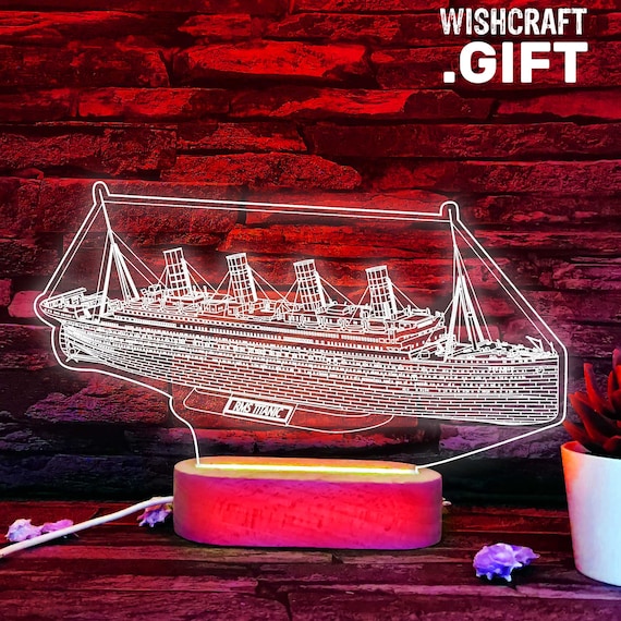 Titanic LED Lampe Titanic Ship Titanic Light | Etsy