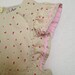 Handmade Traditional Pinafore Dress - Beige & Pink Strawberry Gingham ...
