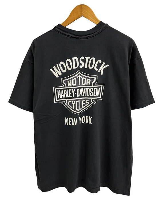 Rare!! Vintage 90s Harley Davidson Woodstock New York… - Gem