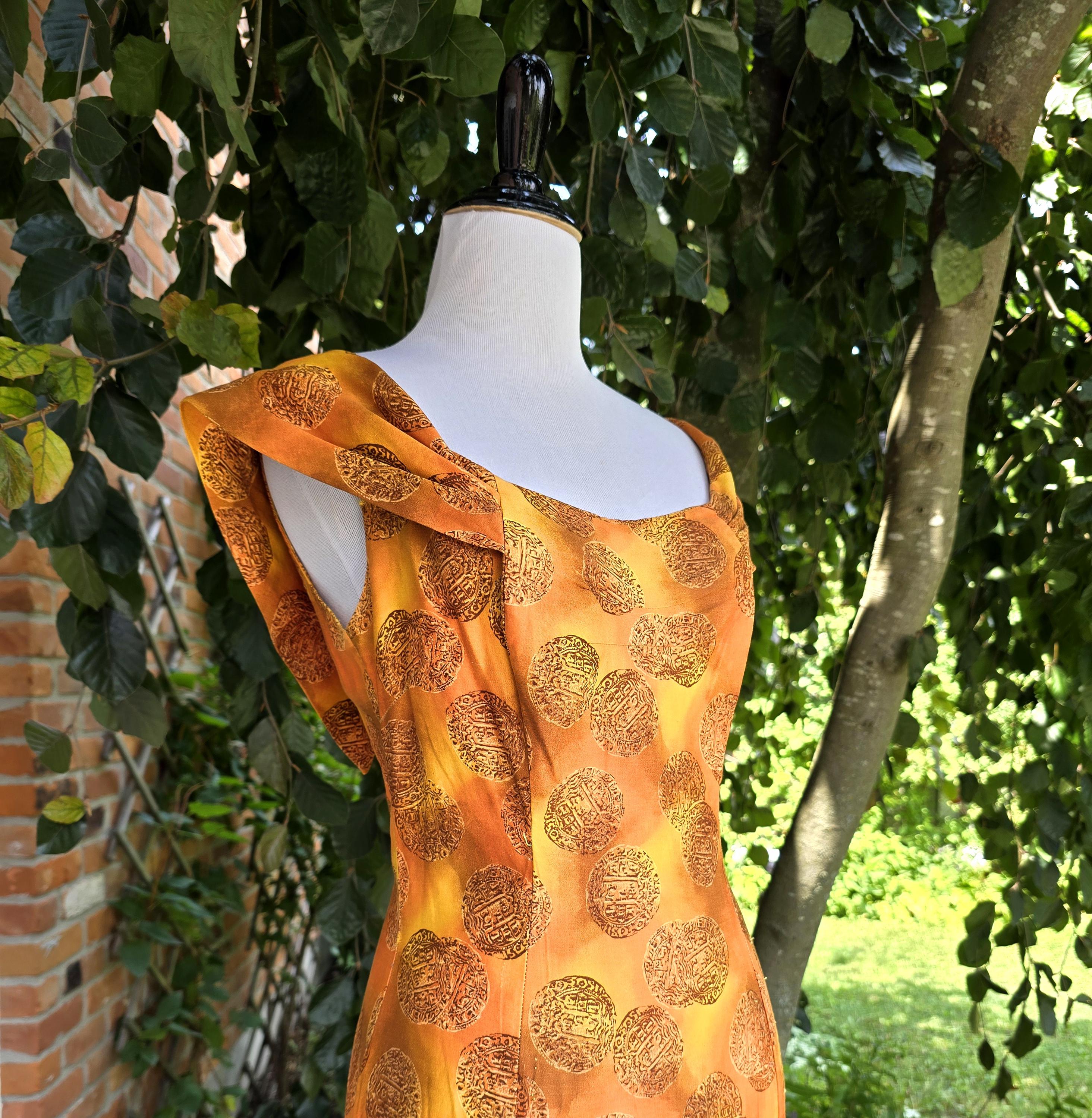 Vintage 1950s Hawaiian Dress | 1960s Hawaiian Dress | - Etsy